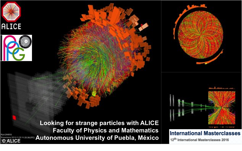 INTERNATIONAL MASTER CLASSES, HANDS ON PARTICLE PHYSICS, SITE PUEBLA ...